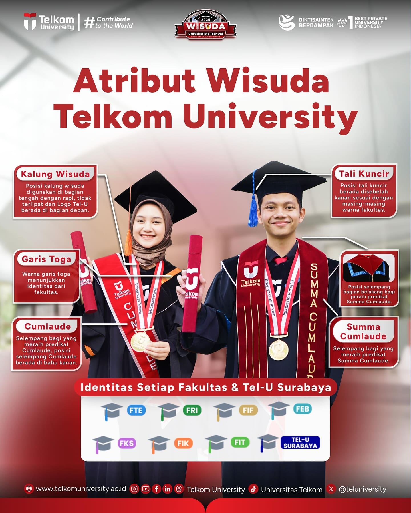 HEI TelUtizen! Sudah siap untuk Wisuda Telkom University Periode II Tahun Akadem